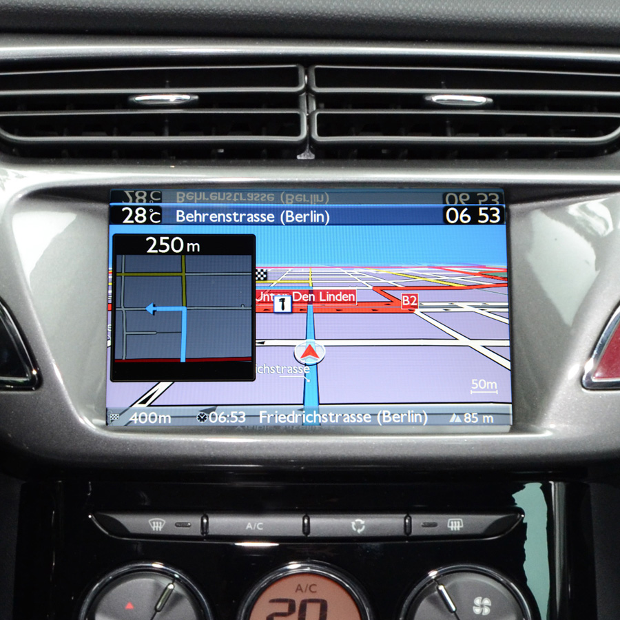 Test Citroën EmyWay (C3) - GPS embarqués - UFC-Que Choisir