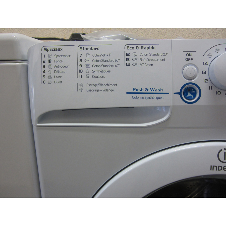 Test Indesit XWA61252W FR Innex Push & Wash - Lave-linge - UFC-Que Choisir