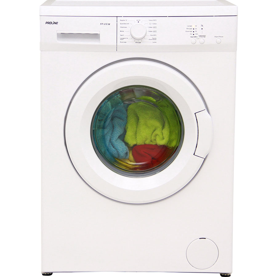 Test Proline (Darty) FP 610 W - Lave-linge - UFC-Que Choisir