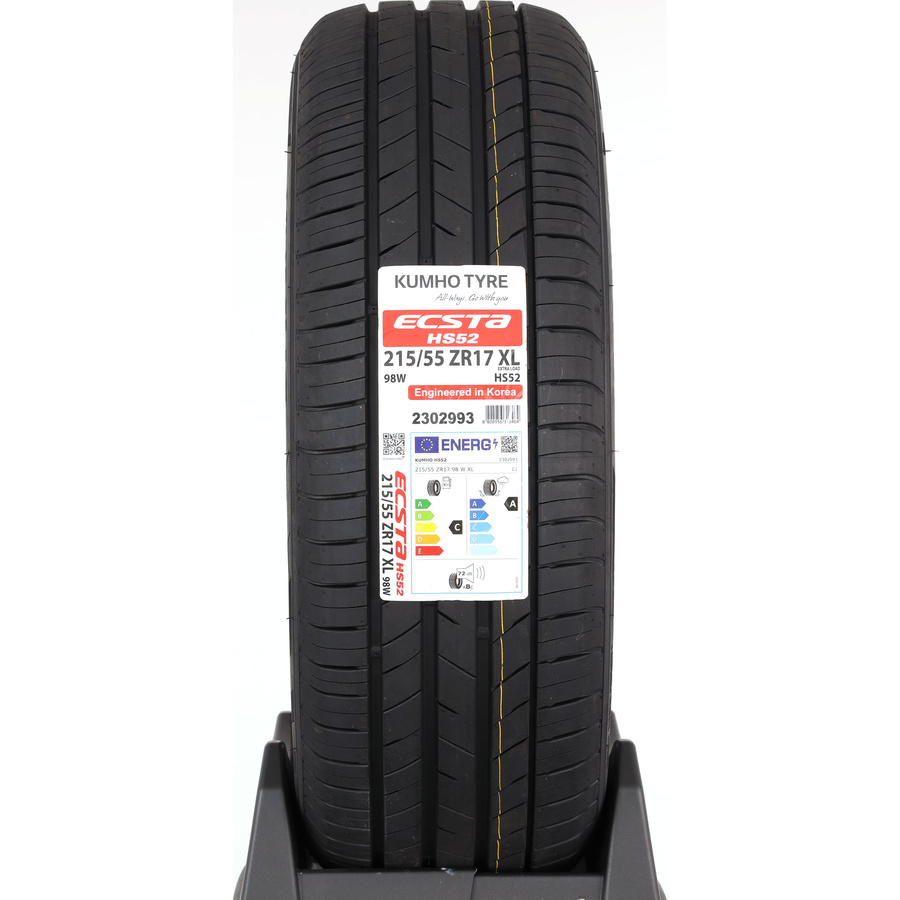 Test Kumho Ecsta Hs52 215 55 R17 Pneu Ufc Que Choisir