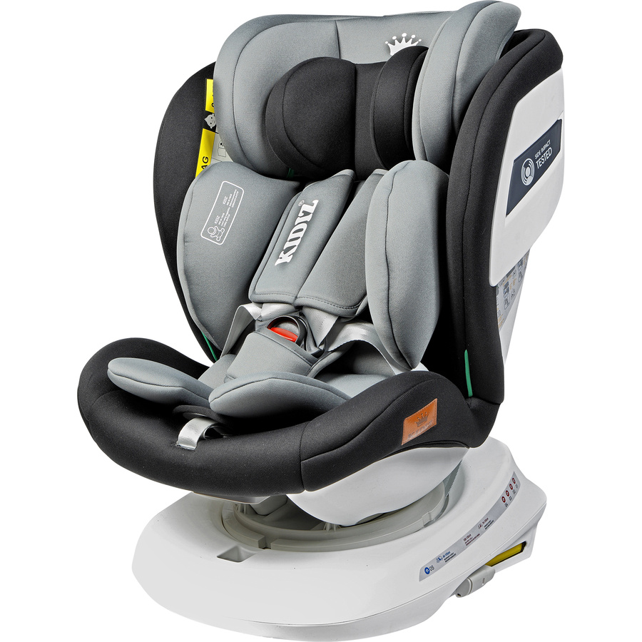 Test Kidiz siège auto pour enfant Isofix 360° - siège auto - Que ...