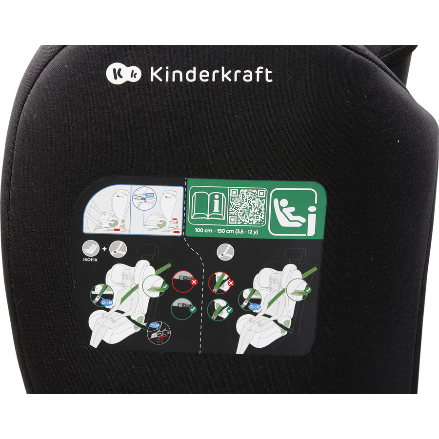 Test Kinderkraft Junior Fix 2 i-Size - siège auto - Que Choisir Ensemble